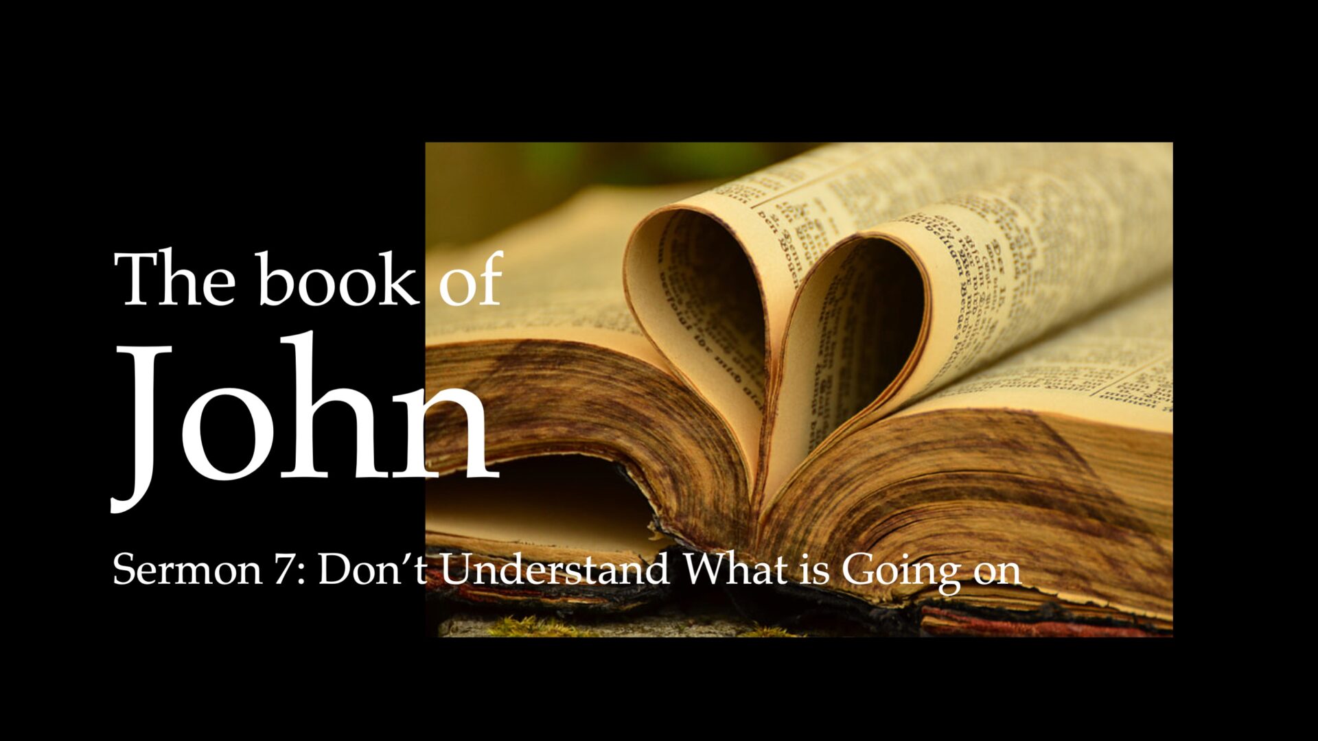 Don't Understand What is Going On - New Life Ministries