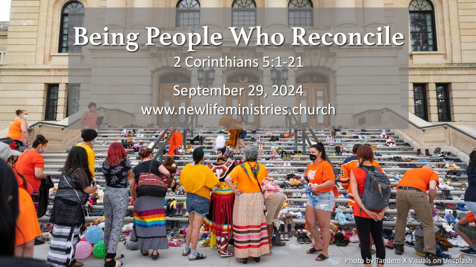 Being People Who Reconcile - New Life Ministries